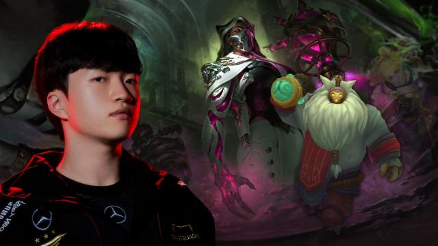 Deft, Rascal, Zeus Help Keria Choose Between Renata and Bard Skins ...